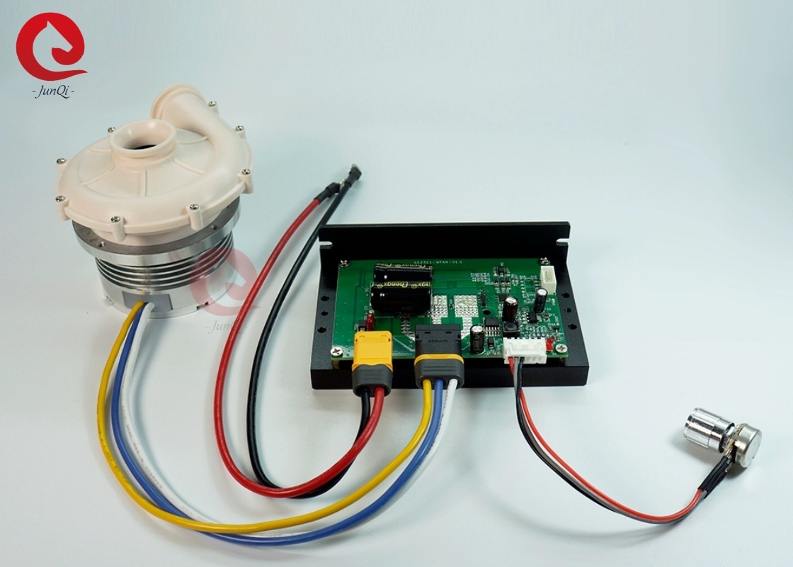 JUNQI 25kPa เครื่องพัดลม DC แบบไร้แปรง OWB9275 สําหรับเซลล์เชื้อเพลิง ...